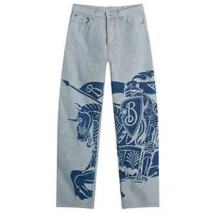 Burberry Ekd Jeans In Denim Blue - 50% Off | Editorialist